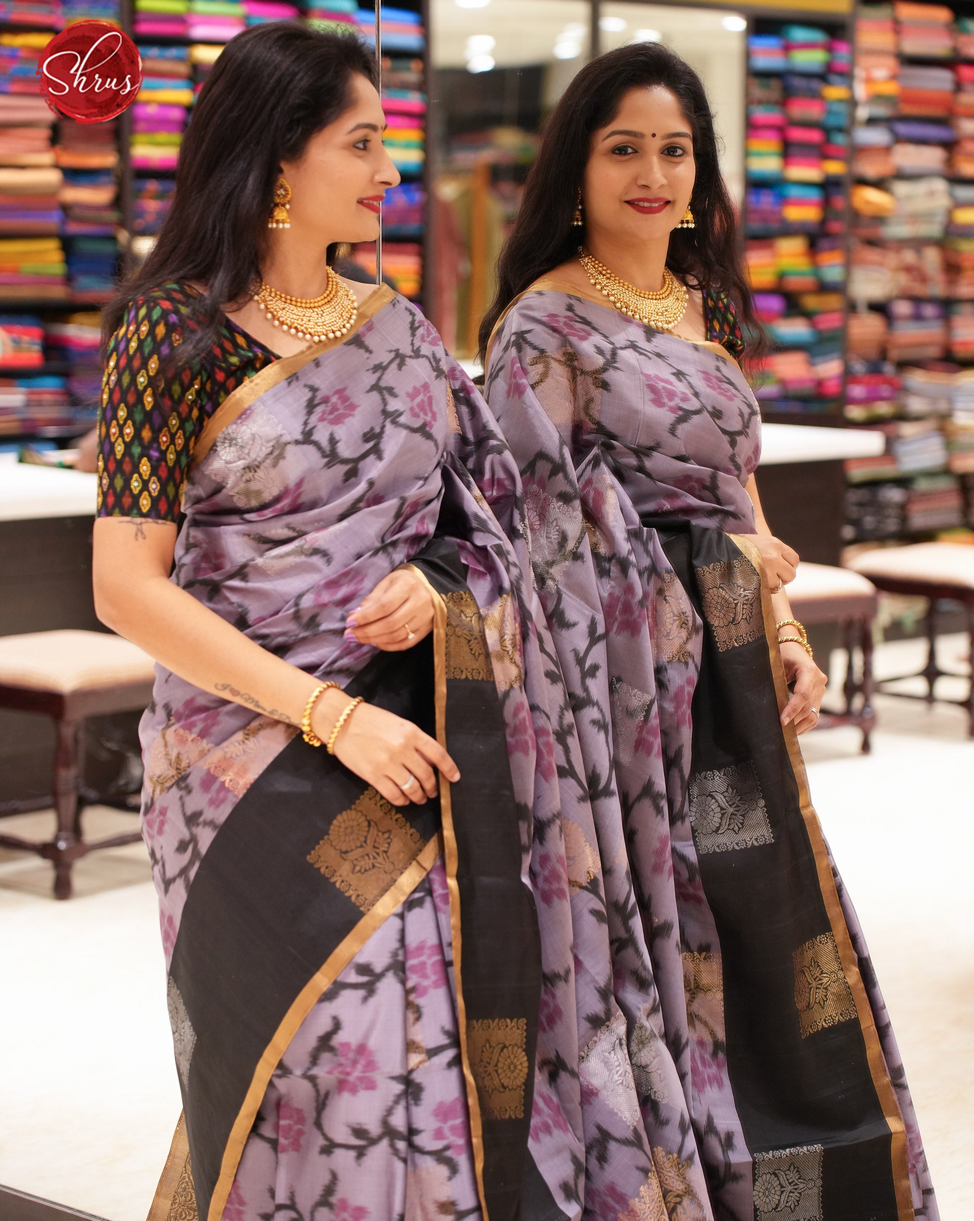 Let's Shop Soft Silk Sarees at Shrus