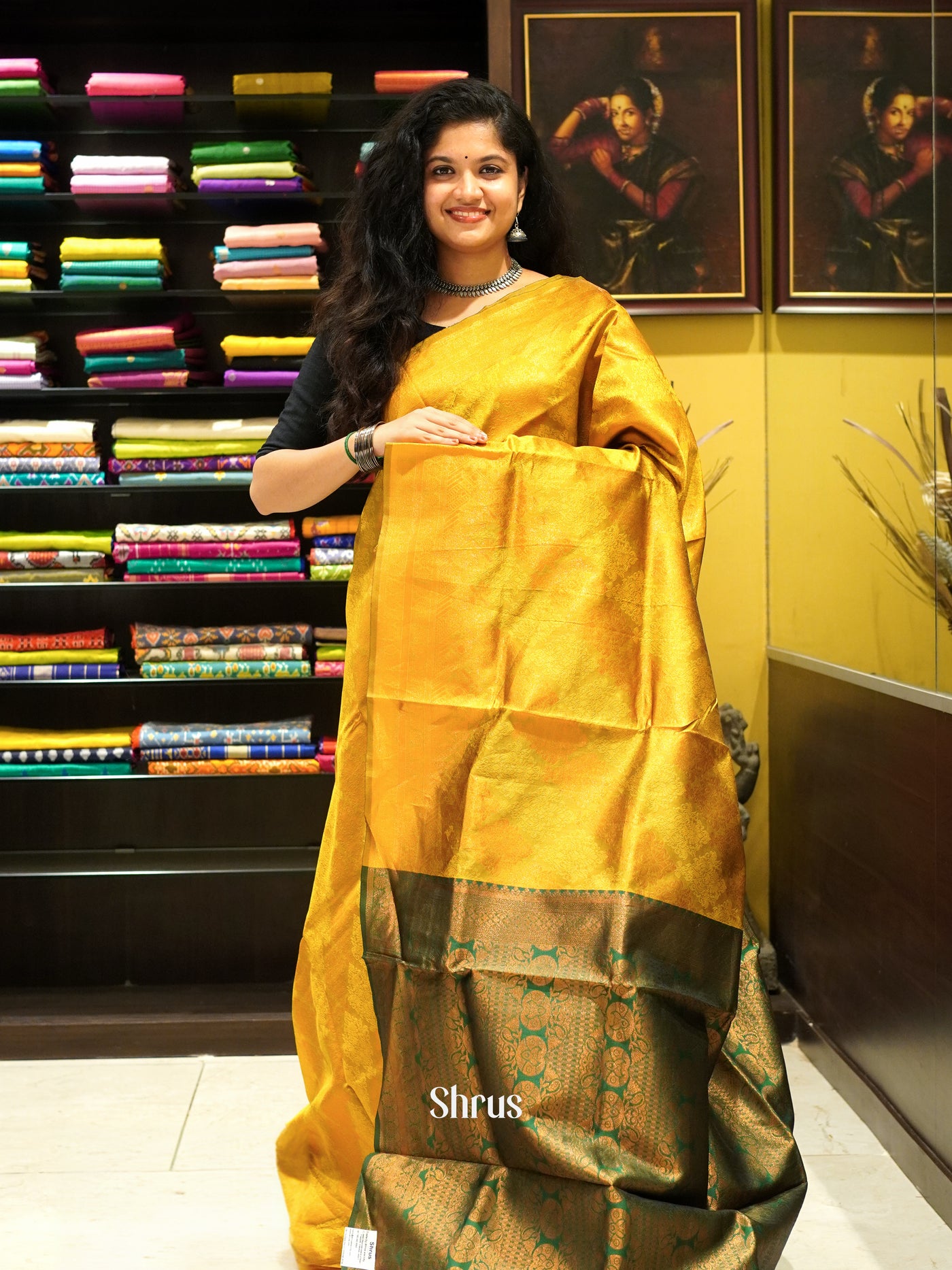 Buy Semi Soft Silk Sarees online | semi silk sarees from Shrus