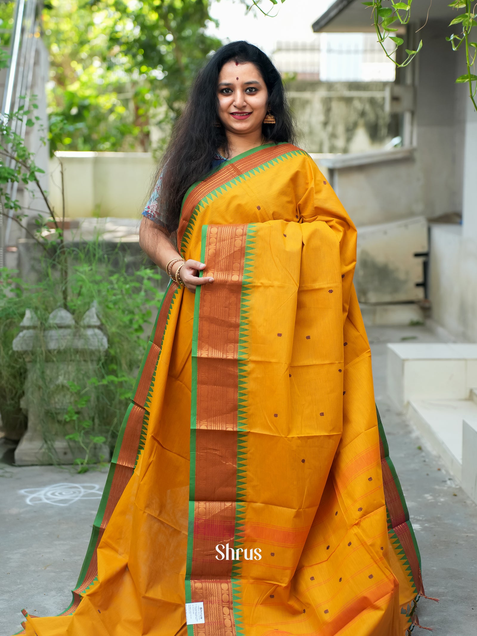 Timeless Charm of Chettinad Cotton Sarees | Buy now at Shrus.