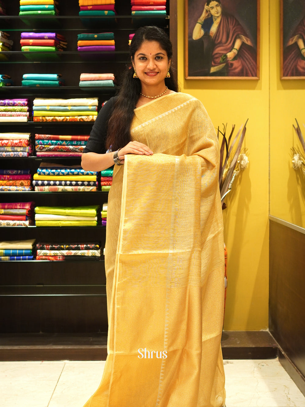 Pure Linen Sarees Sarees | Buy Online At Shrus