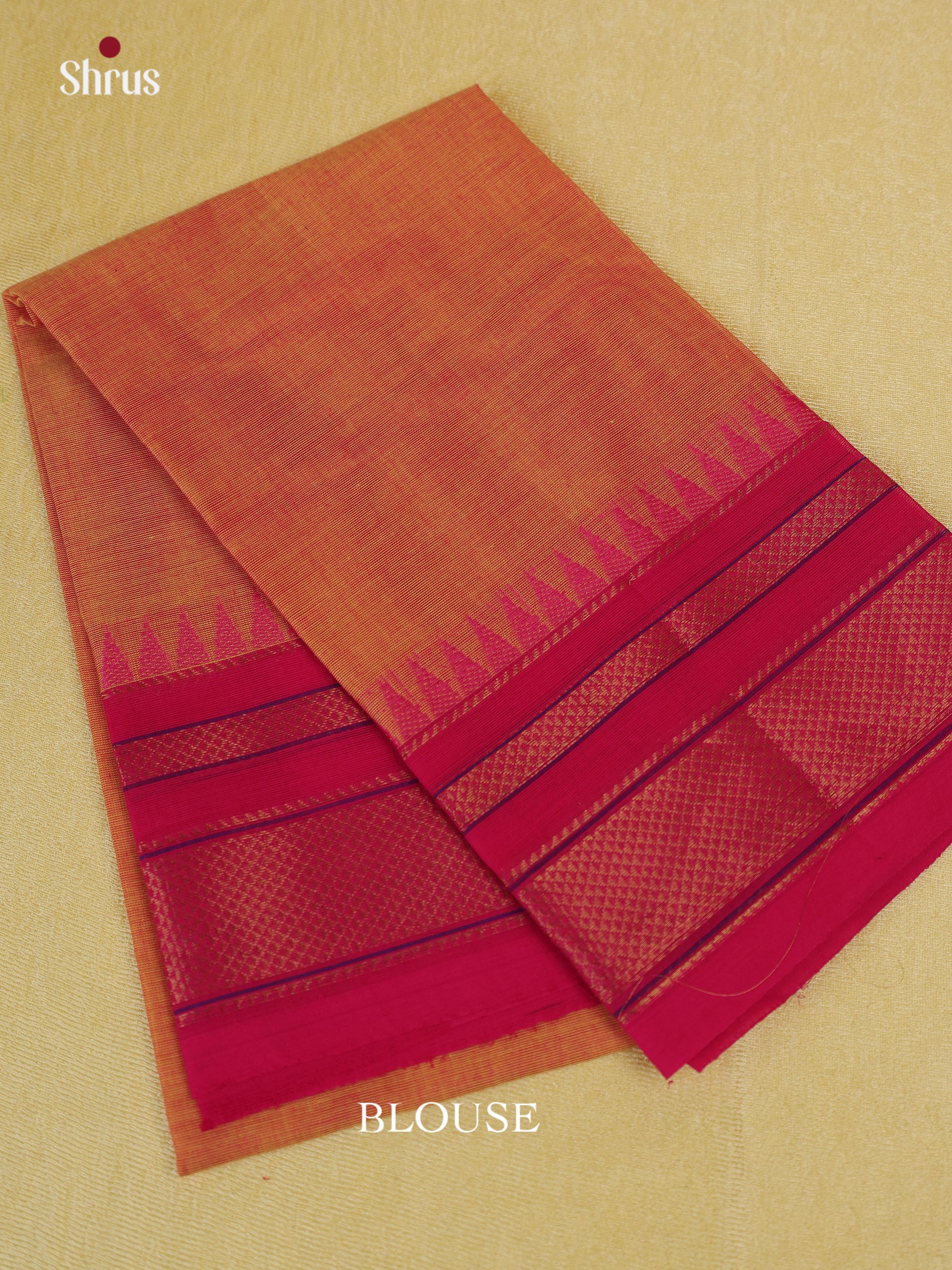 Brick & Pink - Blouse Bit